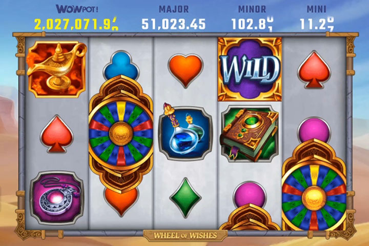 Wheel of Wishes Slot Machine - Casino Jackpot Bonus 2 Million+